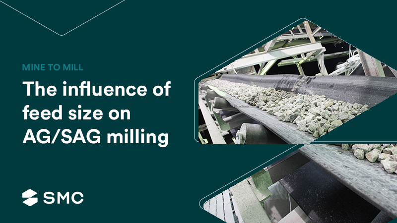 Mine-to-Mill: The influence of feed size on AG/SAG milling - SMC Testing