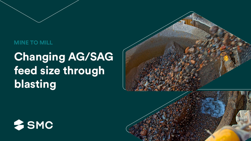 Mine-to-Mill: Changing AG/SAG feed size through blasting - SMC Testing
